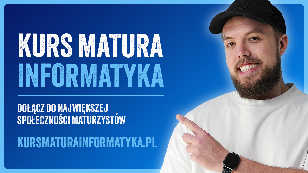 Kurs Matura Informatyka | Kurs maturalny z informatyki (Python/C++ ...